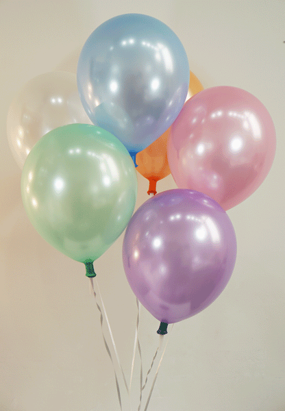 12 Inch Pearlized Assorted Color Latex Balloons | 144 pc bag ...
