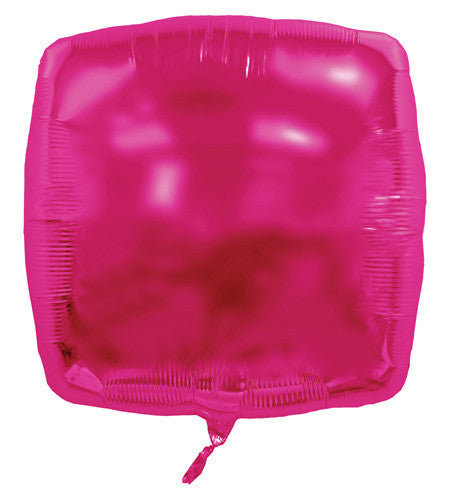22" Pink Foil Balloons | Squares | 50 pc – Wholesale Foil Balloons